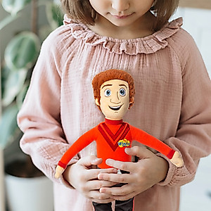 The Wiggles Plush Doll - Emma Watkins- Yellow Wiggle - Doll Measures 14 Inches for Boys and Girls - Wiggles Fans - Girl Wiggles - Officially Licensed Wiggles Toy