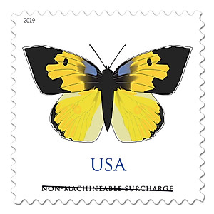 USPS California Dogface Butterfly (5 Sheets of 20) Non-Machineable for Square Envelopes Postage Stamps 2019 Scott #5346