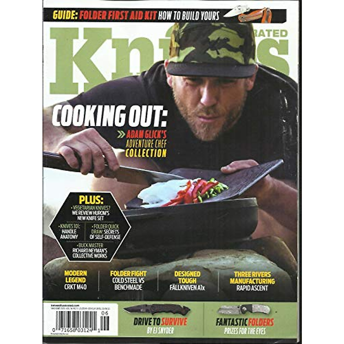 KNIVES ILLUSTRATED MAGAZINE, COOKING OUT: MAY/JUNE, 2020 VOL. 34 ISSUE # 03