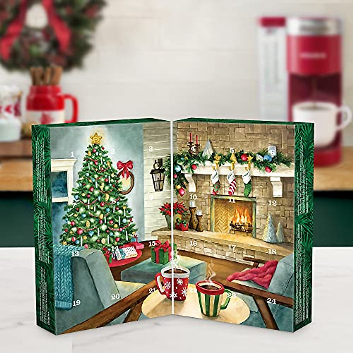 Keurig Advent Calendar Variety Pack, Single Serve K-Cup Pods, 24 Count