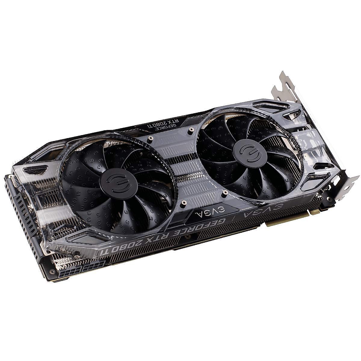 EVGA GeForce RTX 2080 Ti Black Edition Gaming, 11GB GDDR6, Dual HDB Fans & RGB LED Graphics Card 11G-P4-2281-KR (Renewed)