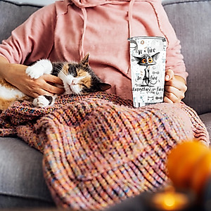 TkinTall Cat Lover Gifts for Women, Cool Gifts for Cat Lovers 20oz Tumbler, Cat Lady Gifts for Women, Cat Mom Dad Gifts for Women Men, Funny Cat Themed Gifts, Cat Gifts for Girls Birthday Christmas