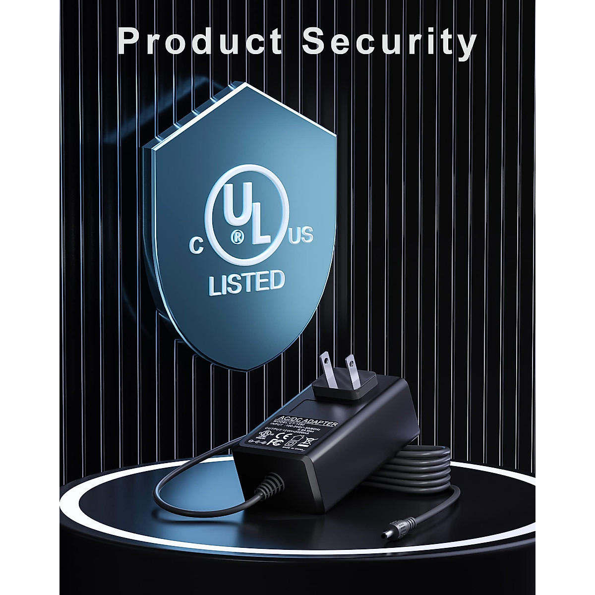 WUKUR Adapter Replacement for Celestron 18778 AC Power Adapter Compatible with NexStar 4SE 5SE 6SE 8SE 130SLT 127SLT LCM 114LCM 90LCM Power Cord【10 Feet Long】