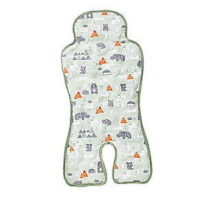 Gel Car Seat Cooler Pad Summer Chair Ice Cushion 27.7513.58in Baby Car Seat Cooler Pad Dibiao Carseat and Stroller Cooling Pad Child Safety Seat, Green (1979108120951AM106)
