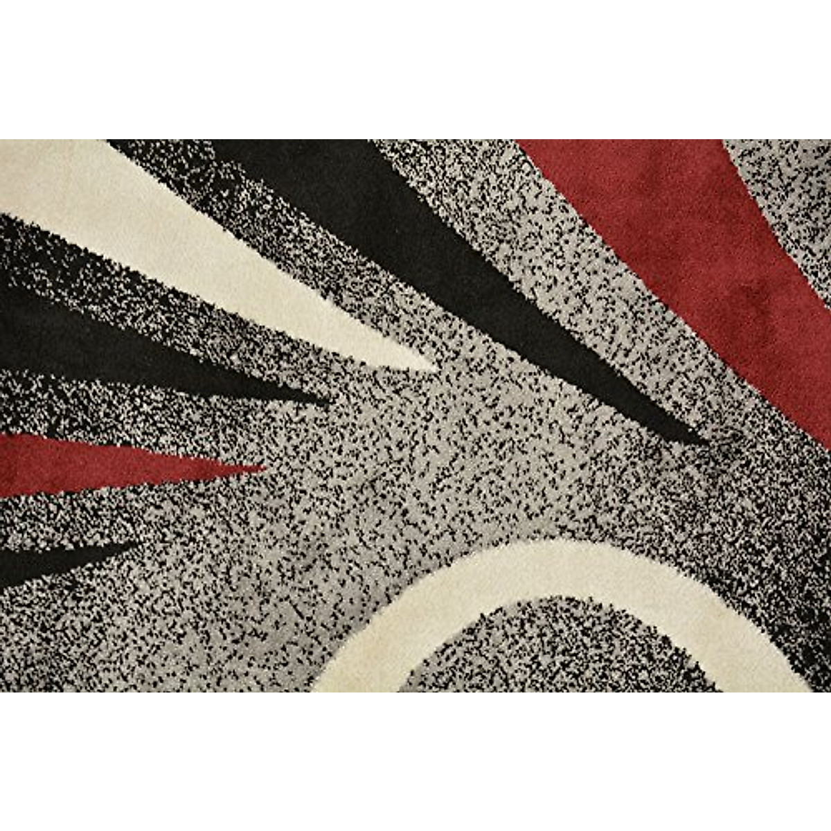 Comfy Collection New Stripes Design Area Rug Modern Contemporary Rug 3 Color Options (Grey, 18" X 30" Mat)