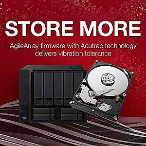 Seagate IronWolf 12TB NAS Internal Hard Drive HDD – CMR 3.5 Inch SATA 6Gb/s 7200 RPM 256MB Cache for RAID Network Attached Storage – Frustration Free Packaging (ST12000VN0008)