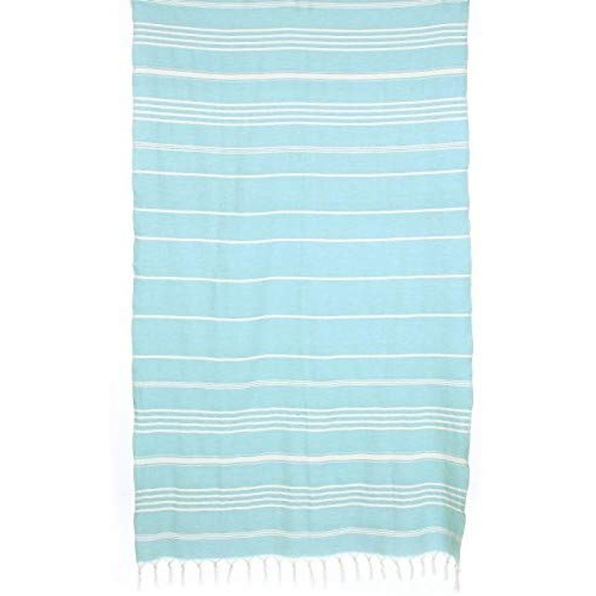 Cacala Turkish Hand Loomed Towels Peshtemal Highly Absorbent Quick and Easy Dry Soft and Comfortable for Shower, Spa, Pool, Gym and Yoga 100% Cotton Sultan Series, 37" x 70"