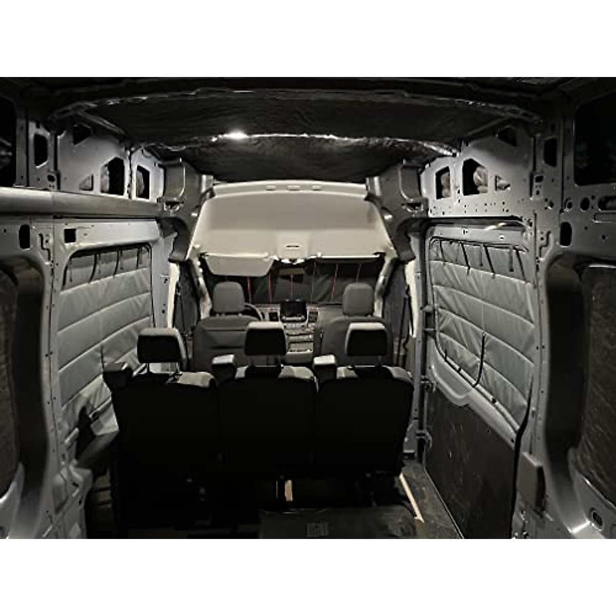VanEssential Ford Transit Front Windshield Cover - Charcoal Gray