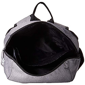 Under Armour Unisex's Patterson Sports Backpack Water Repellent Gym Rucksack with Adjustable Straps, Bag with Storage Slot for Laptops and Tablets, Steel Medium Heather/Black/White (035), One Size