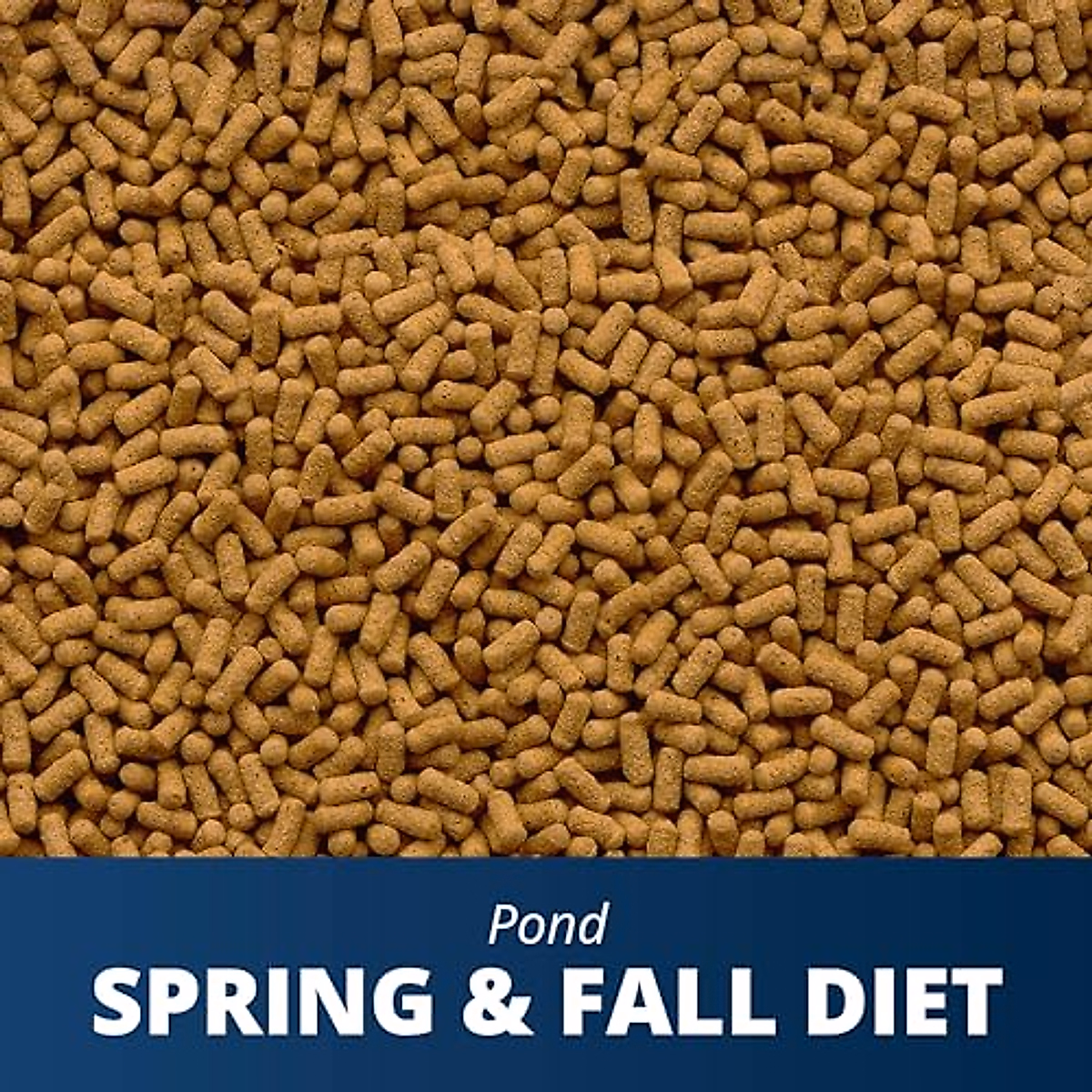 TetraPond Spring And Fall Diet 3.08 Pounds, Pond Fish Food, For Goldfish And Koi, 7 L