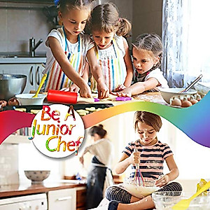 Shacoryze Kids Cooking and Baking Set 40 Pcs with Gift Box, Real Kitchen Utensils Kit for Children Toddlers Teens, Gift for Girls&Boys, Nonstick Rolling Pin Silicone Pastry Mat Cupcake Molds