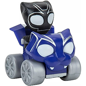 VORAGA Marvel's Spidey and his Amazing Friends SNF0046 10-Pack-2” Mini Vehicle Assortment Including, Ghost Spider, Miles, Hulk, and More-Toys Featuring Your Friendly Neighbourhood Spideys, Multi