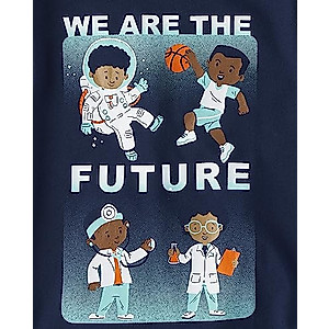 The Children's Place Baby-Boys And Toddler Boys Long Sleeve Graphic T-shirt Future Boys 3T