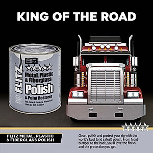 Flitz International Multi Purpose Metal Polish, 2.2-Pound, Blue, Single (CA 03518-6)