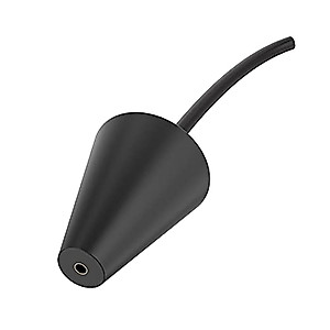 AUTOOL Smoke Cone Leak Detector Exhaust Intake Boot Adapter Leak Detection Accessories for Automotive EVAP Leak Locator Tester