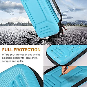 HIGOPLAY Hard Carry Case Compatible with Nintendo Switch OLED /Switch Model Protective Space Shell Travel Case Portable Storage Bag with 10 Game Card Slots for Console & Accessories