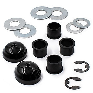 HD Switch 532406013 406013 Front Spindle Axle Bushing Rebuild Kit fits Husqvarna AYP Craftsman Poulan Pro Roper Weed Eater Steering Spindle Hardware 532121232 812000029 532121748 532173966 532006266