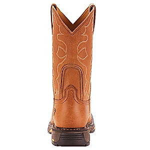 Ariat Workhog Wide Square Toe Work Boot – Men’s Leather, Square Toe Work Boot