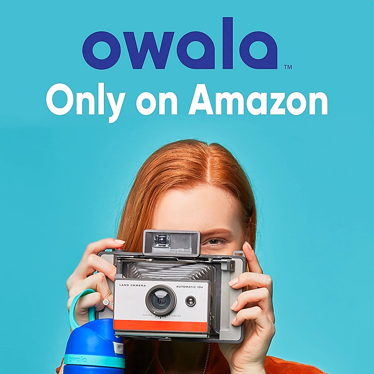 Owala FreeSip Insulated Stainless Steel Water Bottle with Straw for Sports, Travel, and School BPA-Free Sports Water Bottle, 24 oz, Dreamy Field