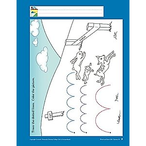 Think and Learn K5 - Abeka 5 Year Old Kindergarten Phonics Reading Development and Comprehension Student Activity Book