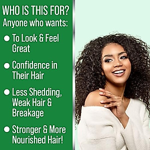 Pumpkin Seed Oil For Hair Growth. Cold-Pressed, Vegan Topical Serum For Thickening, Moisturizing, Strengthening. Women + Men Scalp Treatment For Weak, Dry Hair 1oz