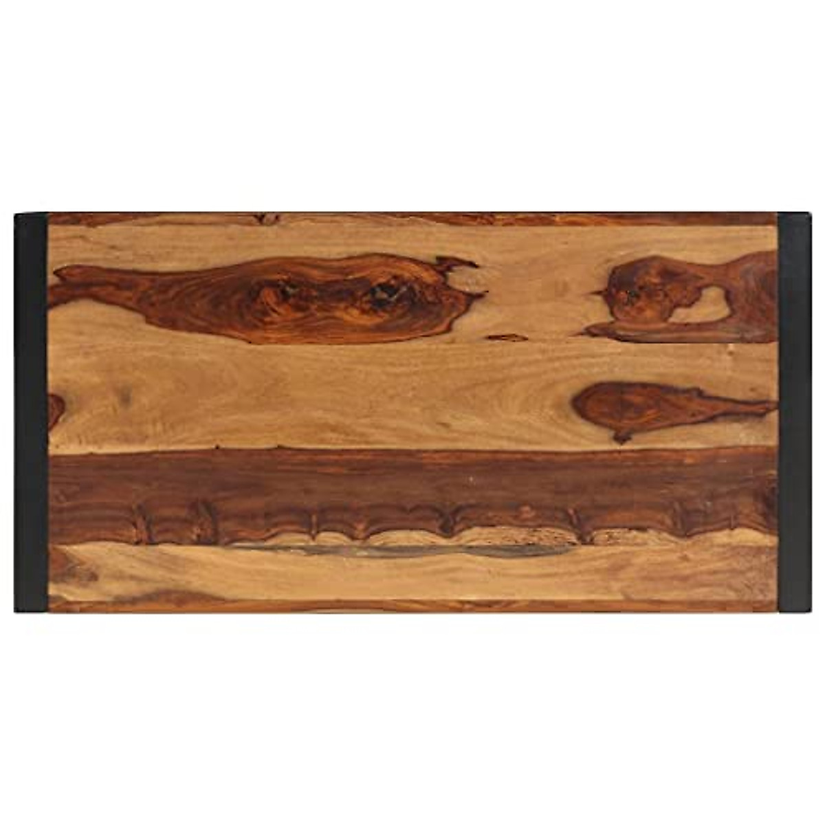 QJBSAVVA Coffee Table 47.2"x23.6"x15.7" Solid Sheesham Wood,Entrance Table Tray Tables Center Table Low Table Suitable for Meeting Rooms, Reception Rooms, Offices