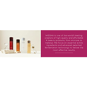 MISSHA Magic Cushion Foundation No.21 Light Beige for Bright Skin - Flawless Coverage, Dewy Finish, Easy Application for All Skin Types