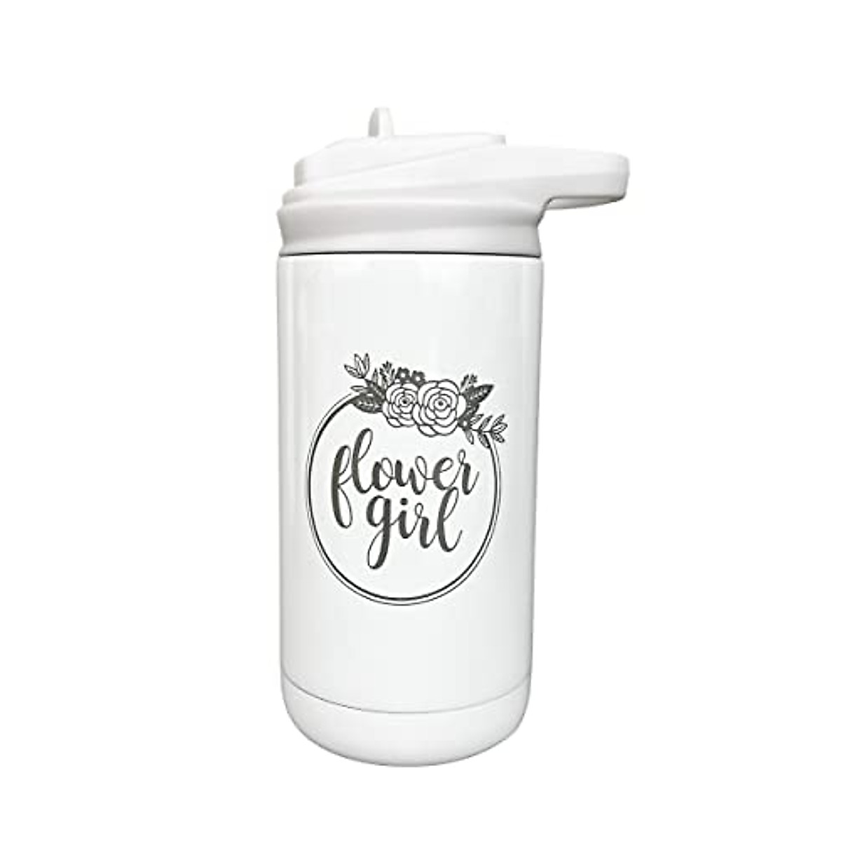 Legacy and Light Flower Girl 12 oz Water Bottle, Tumbler for Flower girl, Flower Girl Proposal, Will you be my Flower Girl, Flower Girl Cups, Thank You Wedding Day Favor, Little Girl gifts from Bride