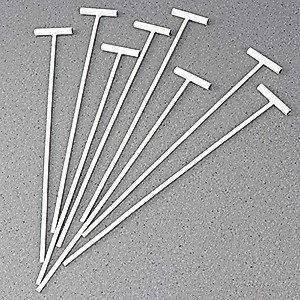 POPETPOP 10 Pieces Pigeon Bobs Traps-Pigeon Bird Entrance Trap One-Way Window Door Curtain Iron T Bars
