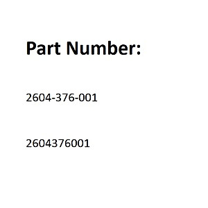 2604736001, Planer Drive Belt Compatible with PHO1, PHO100, PHO15-82, PHO16-82, PHO20-82, 2PCS