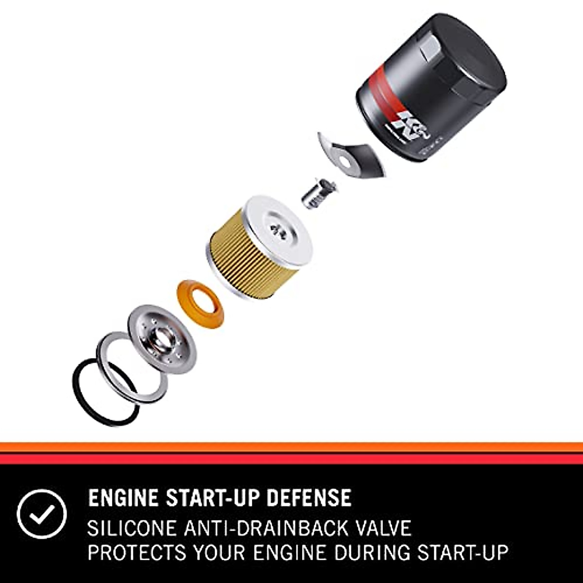 K&N Premium Oil Filter: Designed to Protect your Engine: Compatible with Select 2006-2020 PORSCHE/BMW (911, Cayenne, Macan, Panamera, Carrera, GT3, Turbo, M5, M6), PS-7032