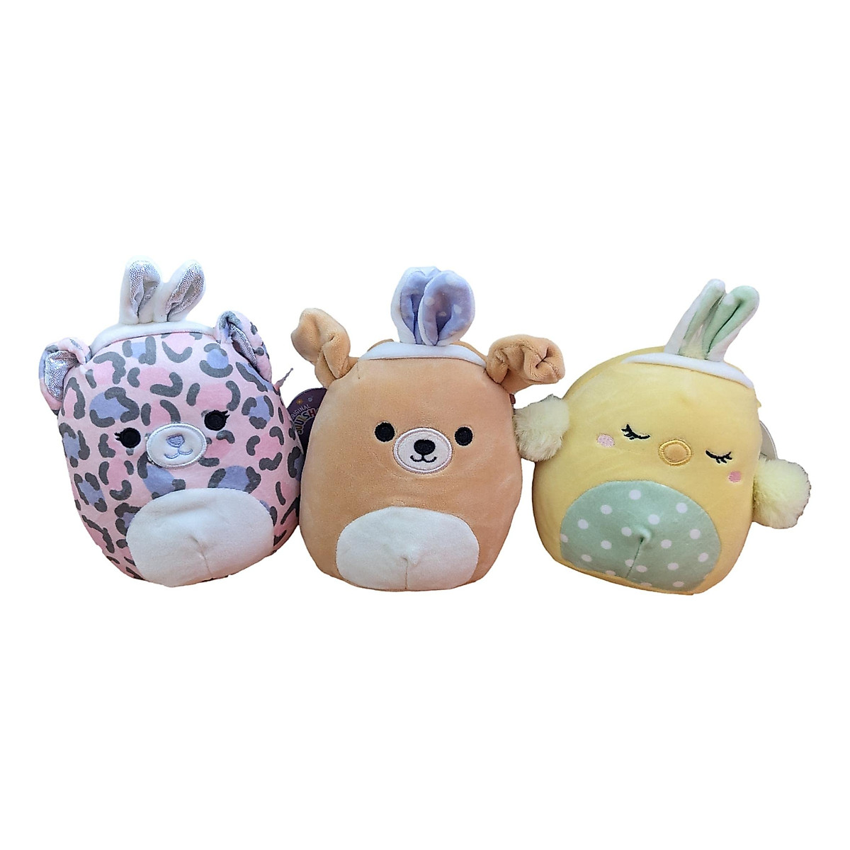 Squishmallows Kellytoy 2023 Easter Squad 5" Set of 6 Mini Plush Doll Toy (Style D)