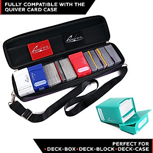 Quiver Time 200 Apollo Standard Clear Card Sleeves - Ultra Transparent Trading Card Protector Sleeves - Compatible with Magic: The Gathering (mtg card sleeves) - (Clear, 66 x 91 mm)