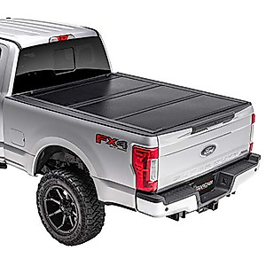 UnderCover Flex Hard Folding Truck Bed Tonneau Cover | FX21012 | Fits 1999 - 2007 Ford F-250/350 Super Duty 6' 9" Bed (81")