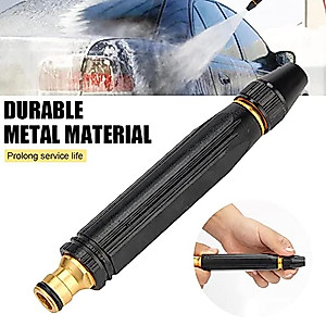High Pressure Washer Wand High Pressure Garden Hose Nozzle Sprayer Cleaning Tool for Courtyard Water Output