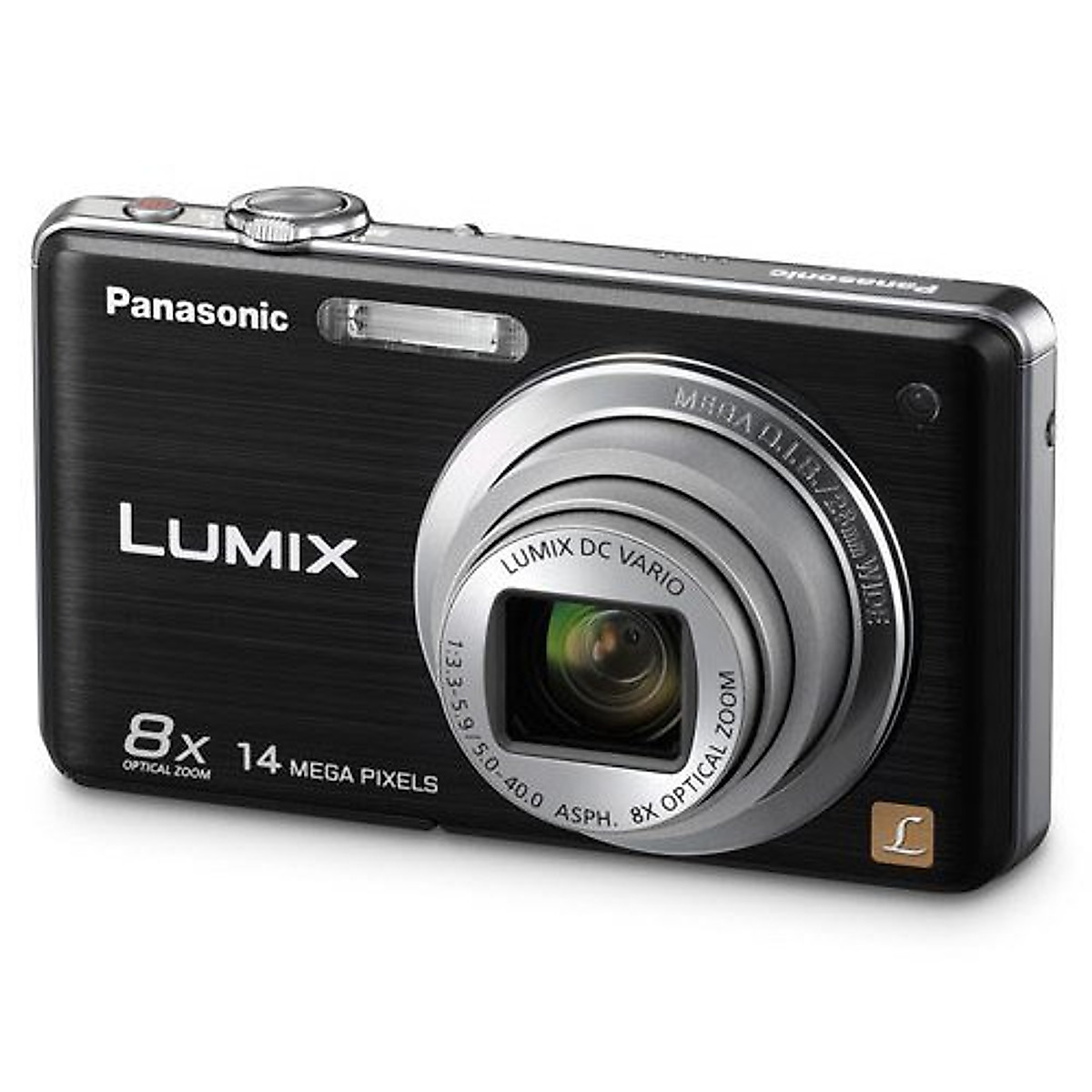 Panasonic Lumix DMC-FH20K 14.1 MP Digital Camera with 8x Optical Image Stabilized Zoom and 2.7-Inch LCD (Black)