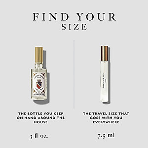 Caswell-Massey Greenbriar Gold Cap Cologne, Men’s Cologne with Classic and Zesty Scent with Citrus, Sage & Rugged Velvety Notes, 3 Fl Oz