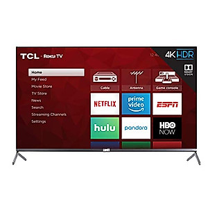 TCL 55" Class 6-Series 4K UHD QLED Dolby Vision HDR Roku Smart TV - 55R625