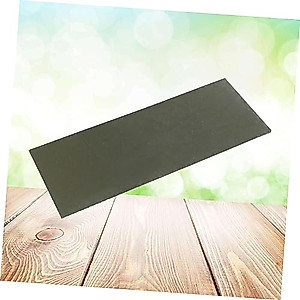 ERINGOGO 2 Pcs Electrode Plate Zinc Electrodes Plate Material Battery Material Scientific Zinc Electrode Fruit Zinc Plate Zinc Strip Material Electrode Strip Battery Tester Silver