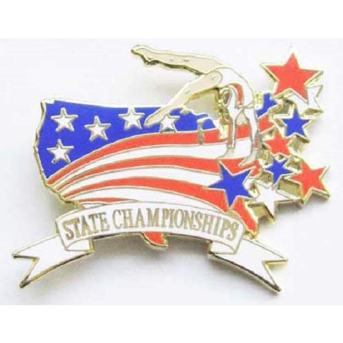 State Championships USA Gymnastics Pin - #1508