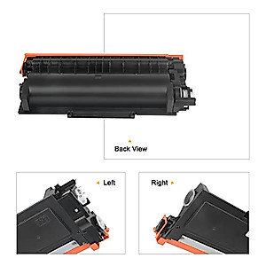 Toner Bank Compatible Toner Cartridge Replacement for Brother TN660 TN630 TN 660 630 TN-660 TN-630 HL-L2380DW MFC-L2700DW HL-L2300D HL-L2320D HL-L2340DW L2540DW Printer High Yield Ink (Black, 4-Pack)