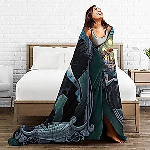 MillicentCob Bioshock Ultra-Soft Micro Fleece Blanket Soft and Warm Throw Blanket Digital Printed Blanket (50"" X40, 60 X 50, 80 X 60)