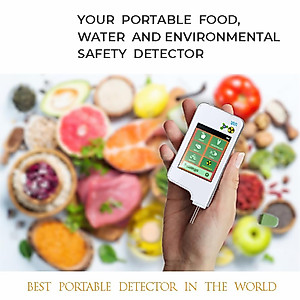 Home Kitchen Nitrate Tester, 6 in 1 Counter Pesticide Residue Detector, Nitrate Tester Fruit Vegetable Meat, Nitrate Tester Geiger Counter dosimeter