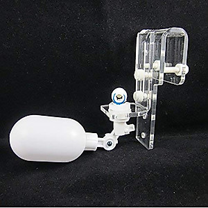 ZAOJIAO Auto-top-Off ATO Solution Auto Water Filler Adjustable Float Valve Mounting for Aquarium Sump