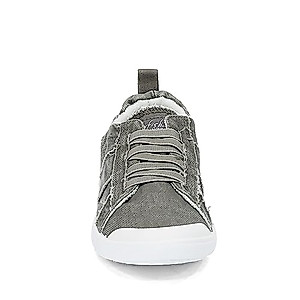 Blowfish Malibu womens Vex Sneaker, Steel Grey, 8.5 US