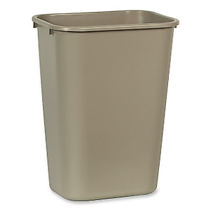 Trash Can 41qt Beige
