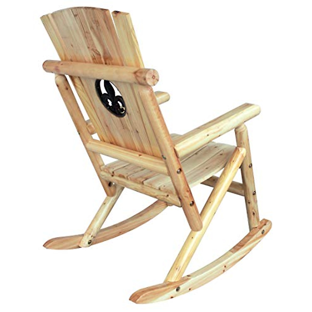 Leigh Country TX 95102 Aspen Fleur-De-Lis Rocker