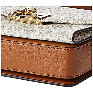 Michael Kors Ladies Hendrix Extra-small Logo Convertible Crossbody Bag - Cream