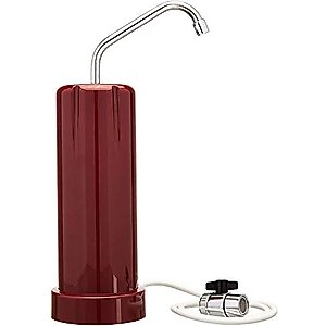 Pure Blue G30 Classic Countertop Water Filter, Red