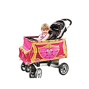 Princess Carriage Costume Turns Stroller Into A Baby, Toddler Ride On Car Toy